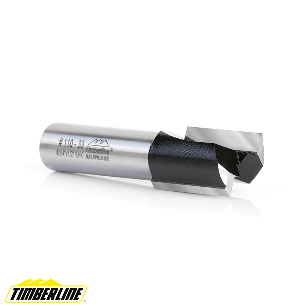 Fresa recta (dos filos) raíz 1/2" - 3/4" x 1" | Lewonski