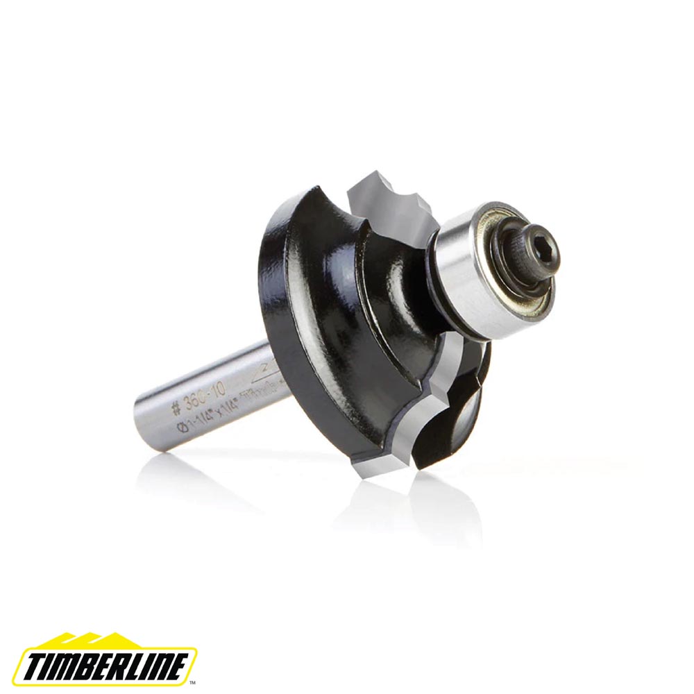 Fresa para moldura clásica con cojinete raíz 1/4" - 1.1/4" x 1/2 ...