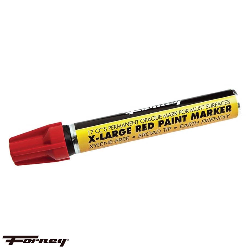 Marcador permanente XL - rojo | Lewonski