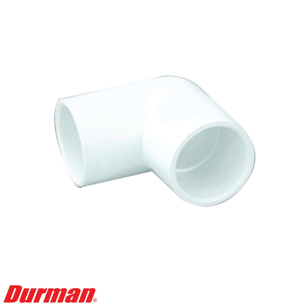 Codo liso 90 de PVC SCH-40 - 1" | Lewonski