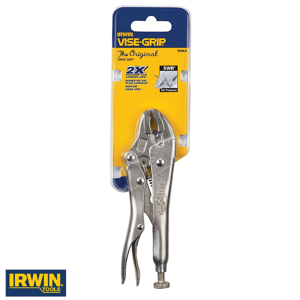 Vice Grip curvo con corta alambre - 5" | Lewonski